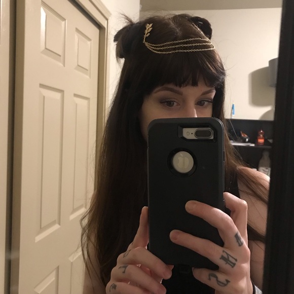 Accessories | Golden Greek Goddess Leaf Hair Pin | Poshmark